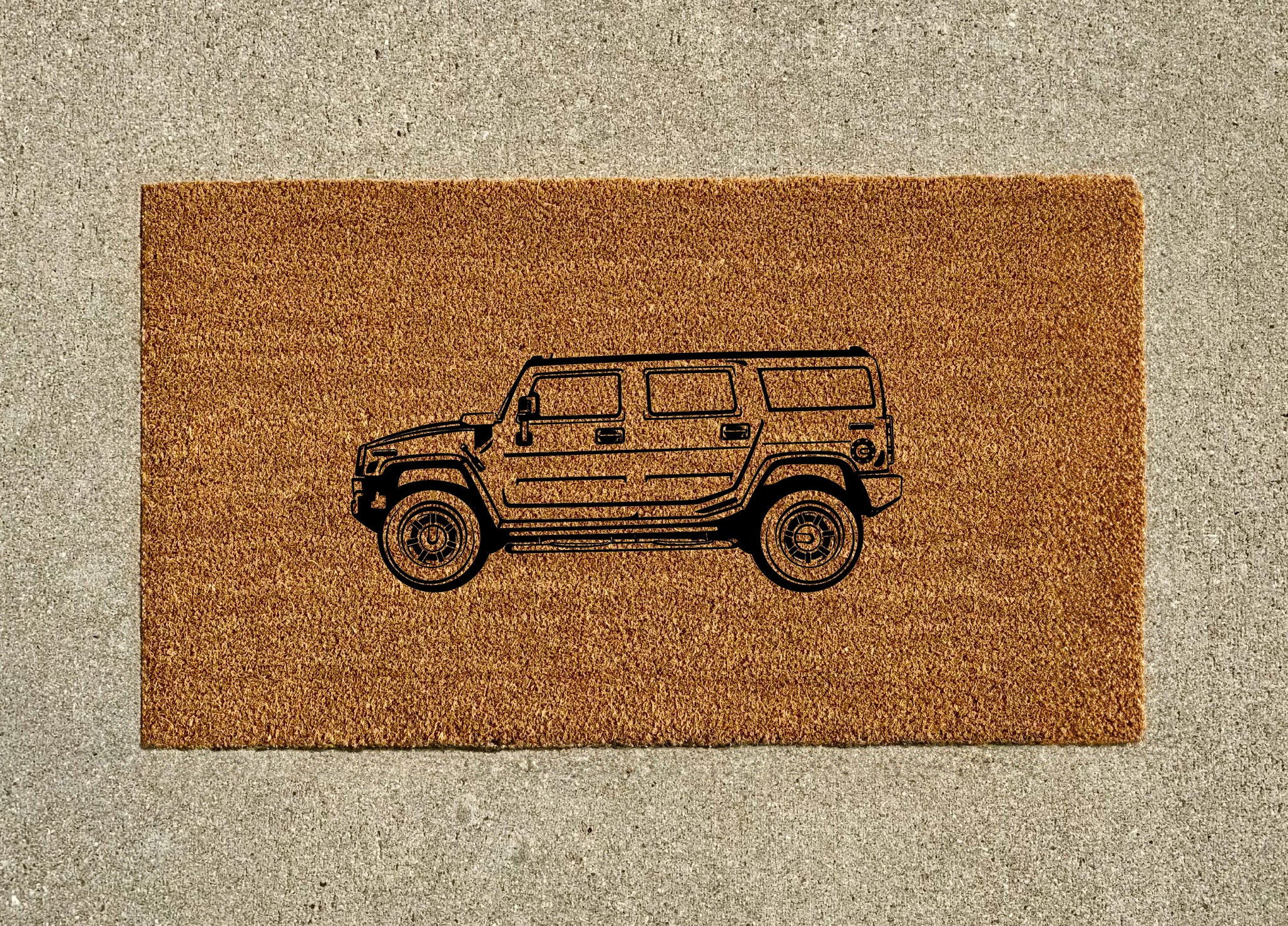Hummer H2 Welcome Door Mat – Carrugz